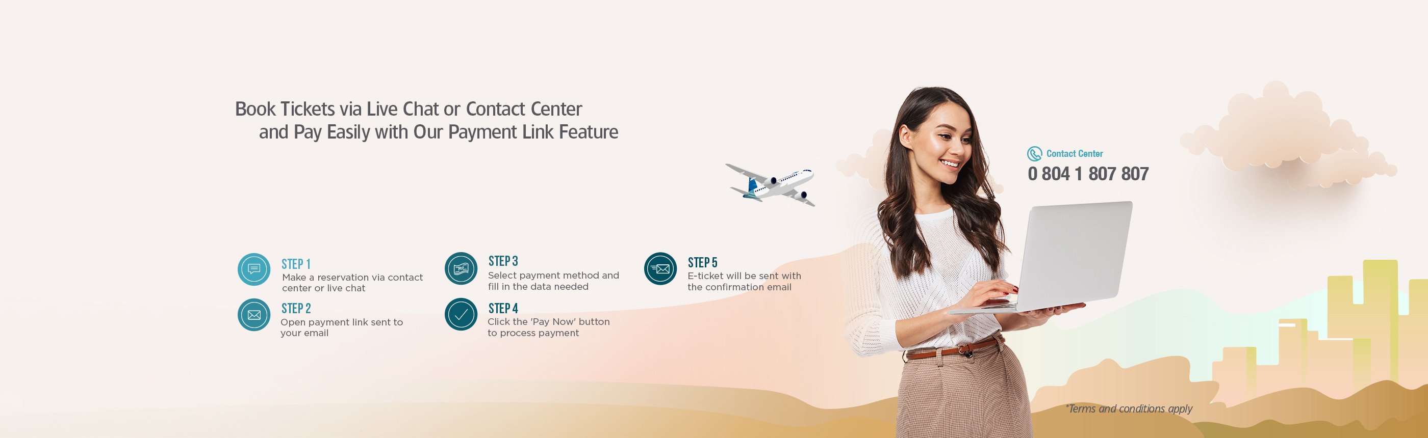 Reservation and Payment via Live Chat or Contact Center - Garuda Indonesia