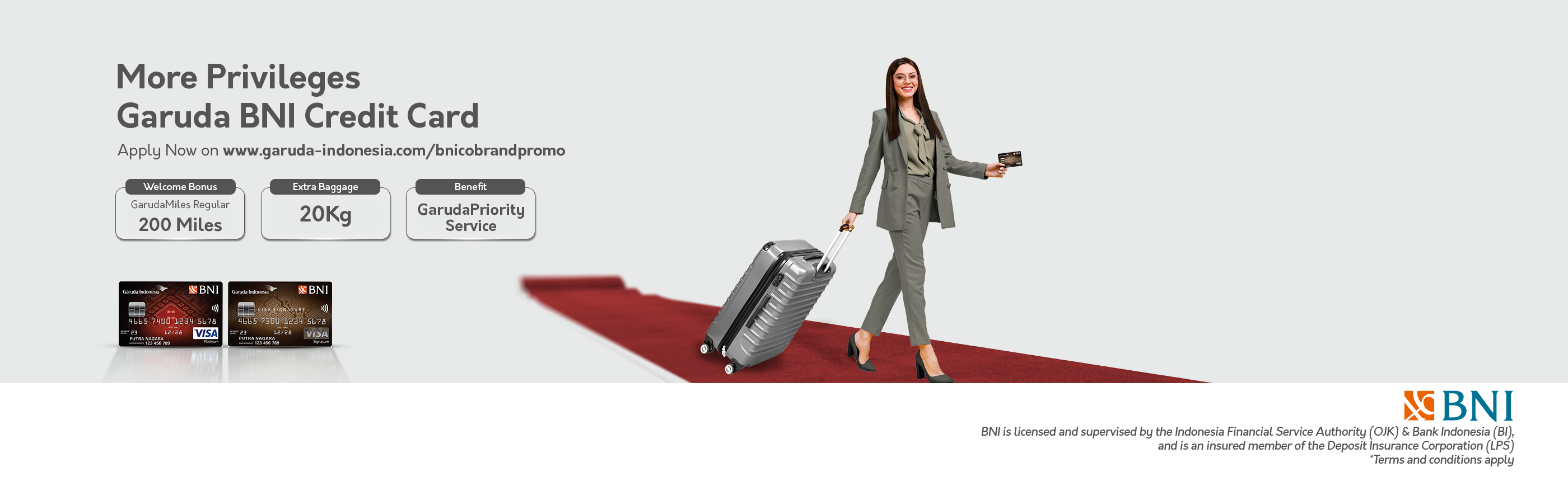 GARUDA BNI Credit Card - Garuda Indonesia