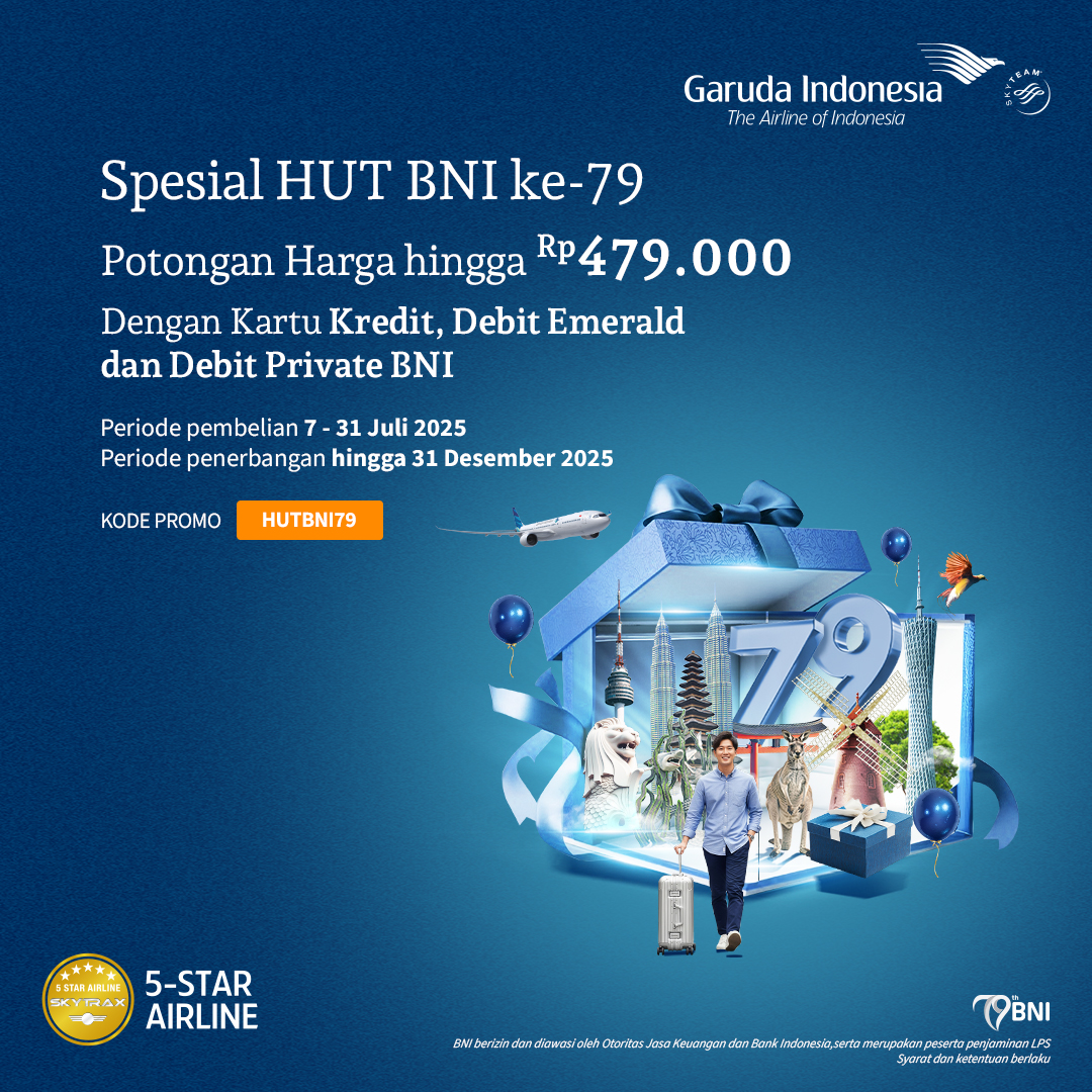 Promo Tiket dan Penawaran Spesial - Garuda Indonesia